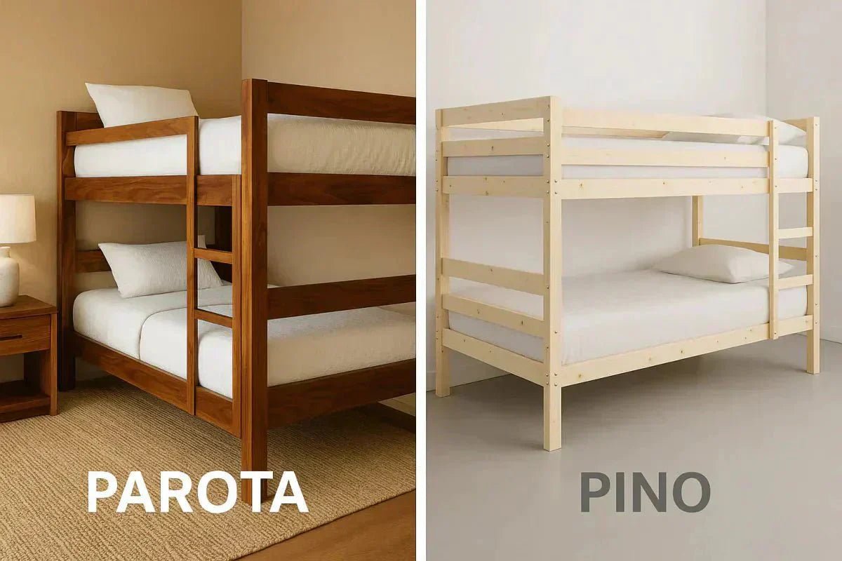 Parota vs. Pino: ¿Qué Madera Gana para Tus Literas?