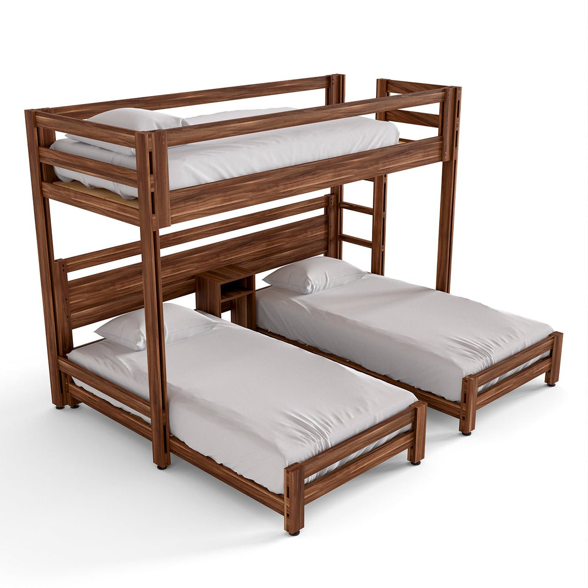 Litera Triple de Parota | Literas MX