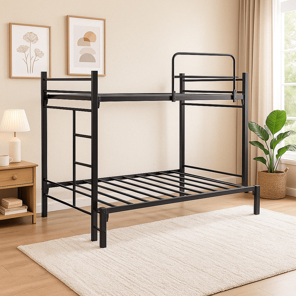 Litera Matrimonial e Individual Slim Negra | Literas MX